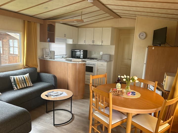Mobilhome "La Castelane" Camping La Falaise - Hardelot-Plage