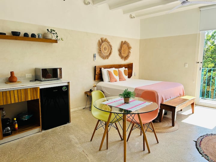 Beautiful Loft 10 Downtown Cancun + Pool + Balcony - Cancún