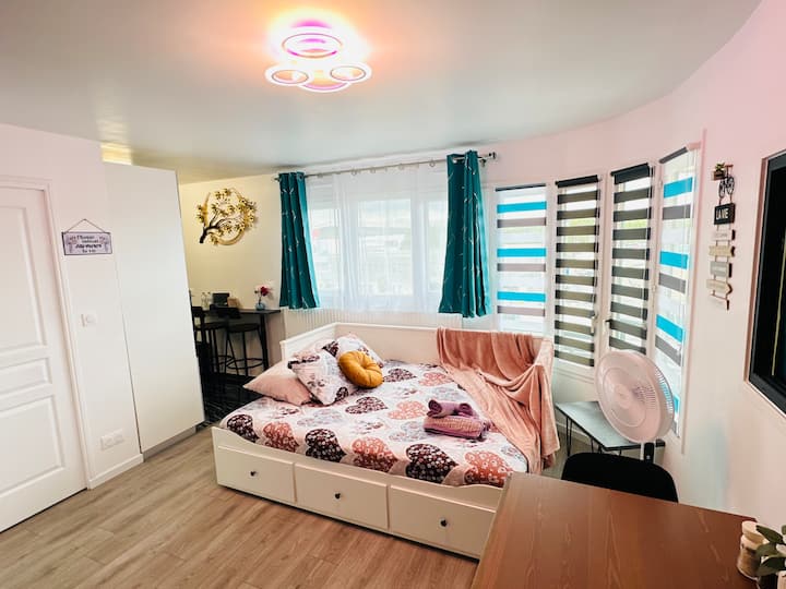 Appartement Elegance Disneyland Paris, Rer A 1 Min - Noisiel