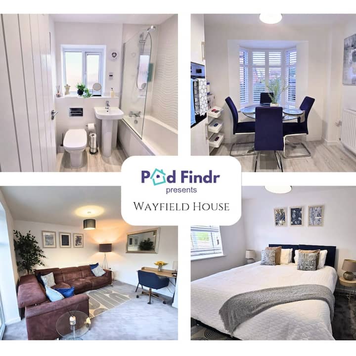 Wayfield House*sleeps 5*groups*parking - Newport