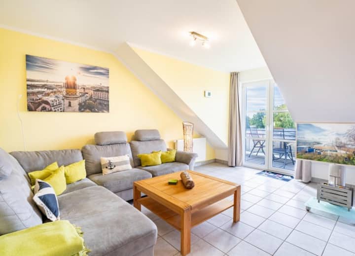 Moderne Ostsee Und Haffblick Wohnung üBer 2 Ebenen - Rerik