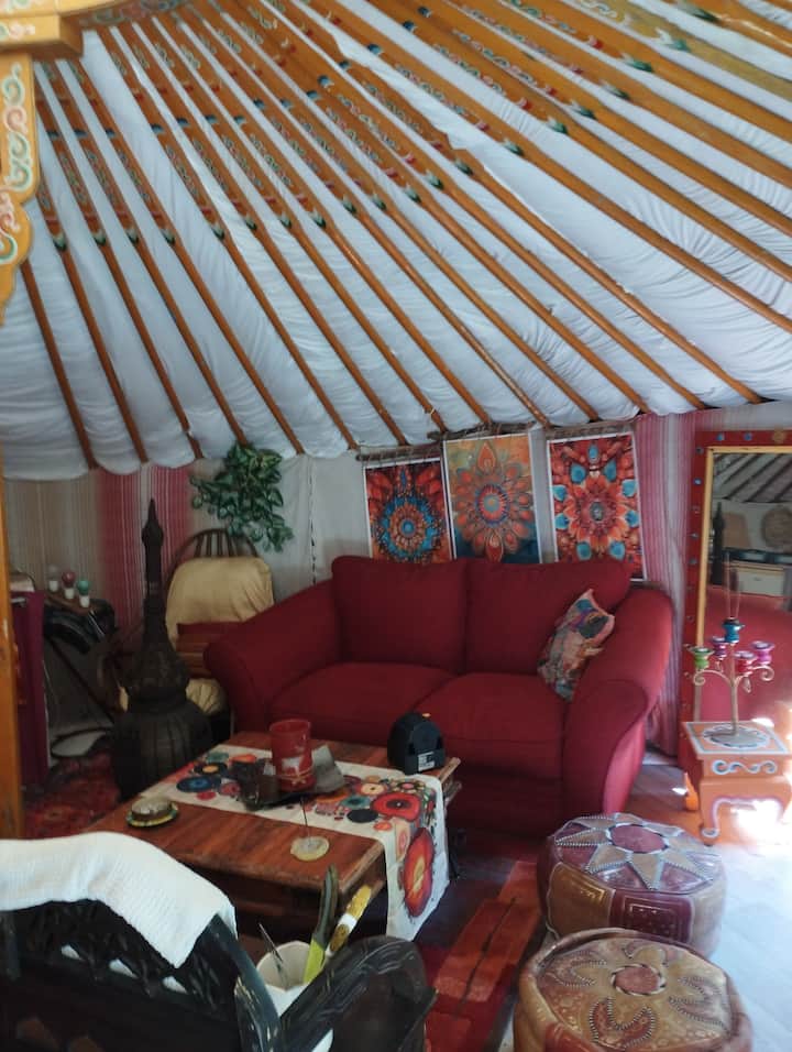 Yourte 26 M Carré ,Lit 2 Pers - Lac des Vieilles Forges