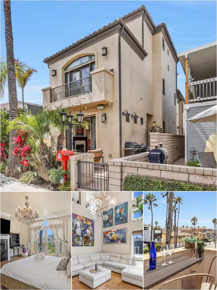 Beach Retreat · Walk To Beach · Bbq & Firepit - 헌팅턴비치