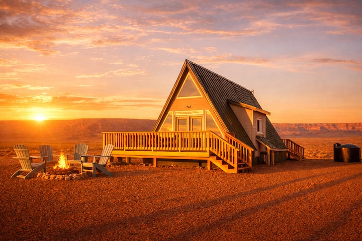 A-frame Escape •Grand Canyon •Sauna•hot Tub•e-bike - Grand Canyon National Park