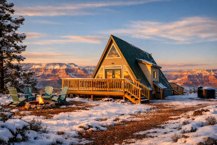 A-frame Escape •Grand Canyon •Sauna•hot Tub•e-bike - Arizona