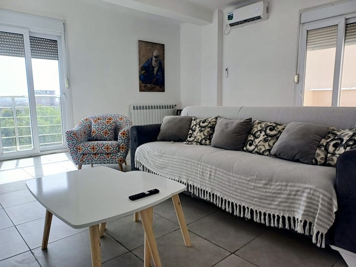 140m²3br Apt Terrace & City View - Oran