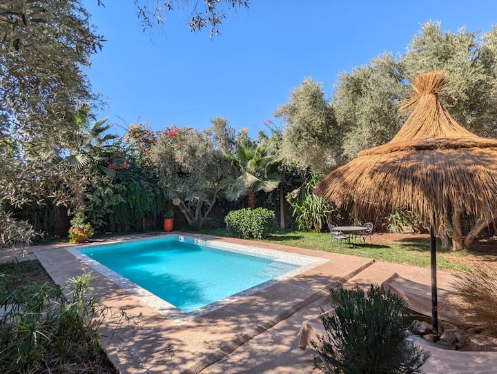 Villa Familiale Piscine Privée–proche De Marrakech - Morocco