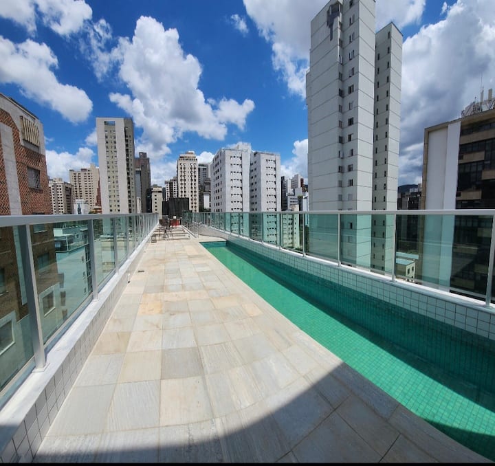 Lindo Duplex! Piscina, Academia, 2 Vagas! - Belo Horizonte