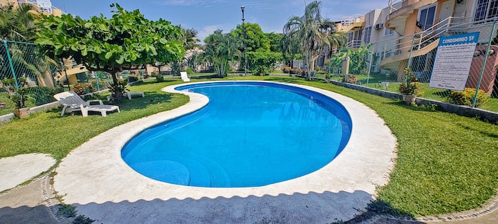 Depto Con Alberca Cerca Del Mar - Ixtapa Zihuatanejo