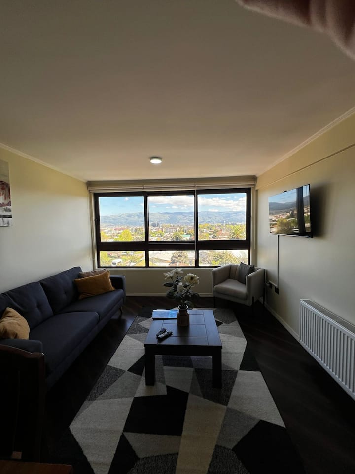 Gran Departamento Con Buena Conectividad. - Angol