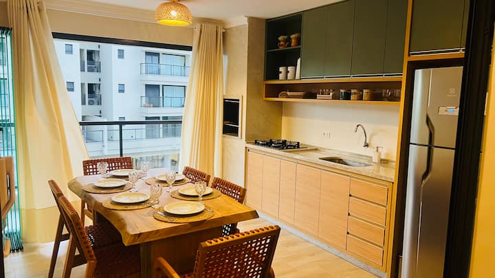 Piscina Aquecida, Ar, Perto Da Praia, Academia-duo - Ubatuba