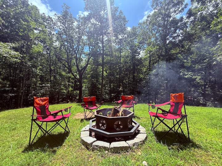 Guest Suite: 14-acre Woodland Escape 5 Miles To Vt - Blacksburg, VA