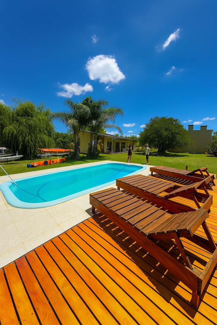 Casa C/pileta Y Verde A 5’ De Costanera Gchú - Gualeguaychú