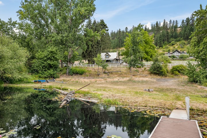 Goose Meadows Ranch House-private Dock-lake Access - Heyburn State Park, Plummer