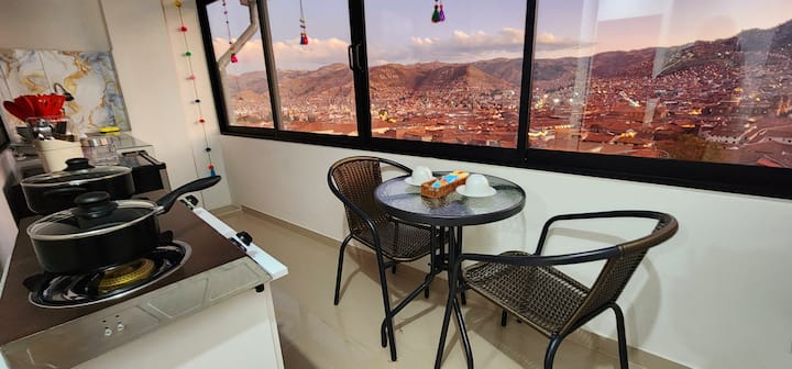 Mini Apt Privado Con Vista Increíble A La Ciudad 1 - Cusco