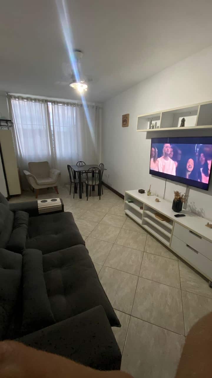 Apartamento 2 Quartos, Todo Mobiliado Com Garagem - Niterói