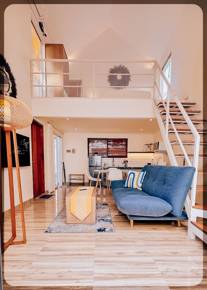 Mezzanine Loft Tropical Modern Near Sanur Beach - Sanur