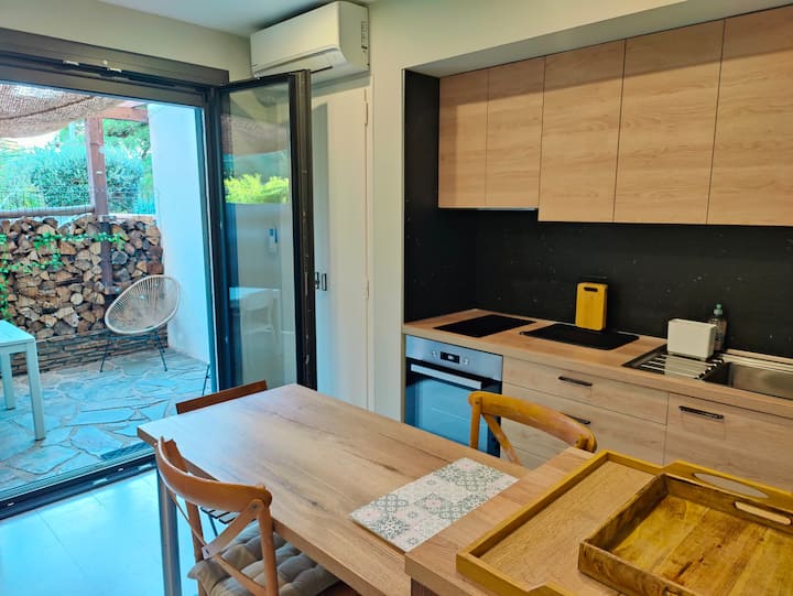 Coquet T1 Rdc, Tout éQuipé + Patio Privatif - Cabestany