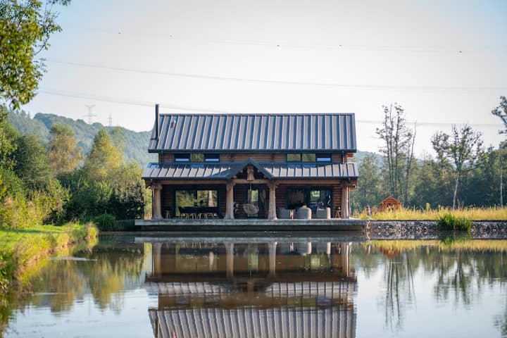 Le Chalet Du Pêcheur - 8p - Lierneux
