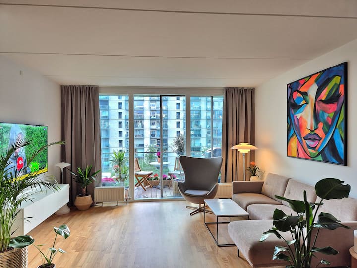 Stort Soveværelse I ØRestad - Copenhaguen