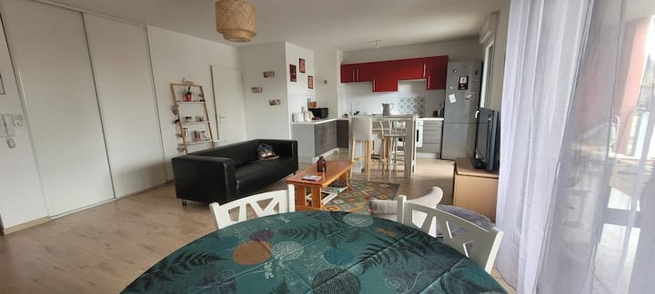 Chambre Dans Un Chouette Appart - Caen