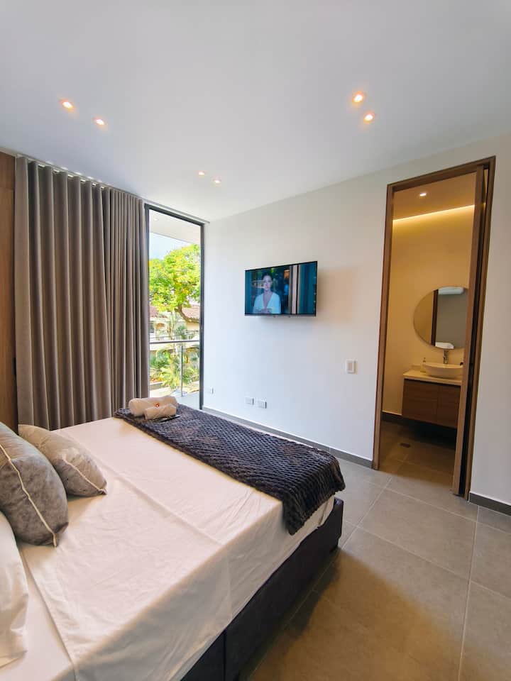 Nove65•203| Loft Moderno Y Luminoso. A/c • Limonar - Cali