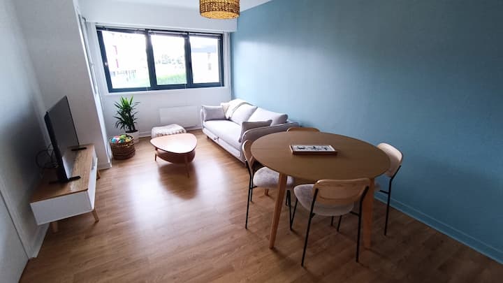 Appart Cosy Gare, Plage St-malo - 생말로