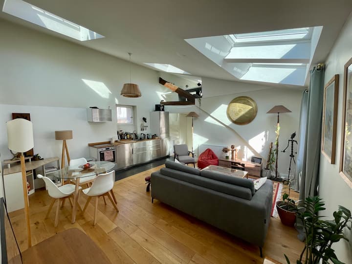 Loft Lumineux Canal Saint Martin - Paris