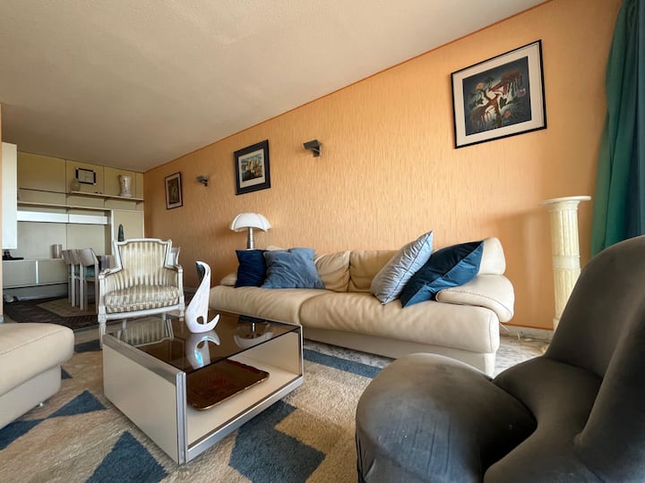 Cit-face à La Mer – 2 Chambres, Plages à 30 M - Juan-les-Pins