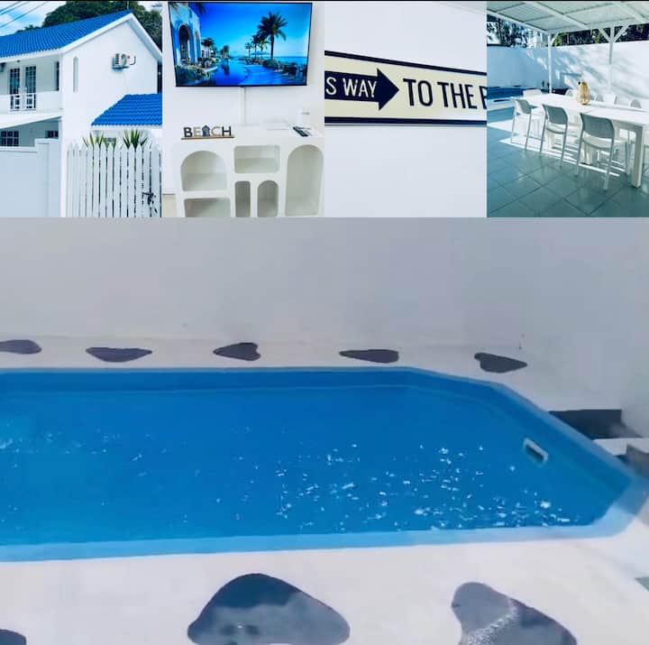 Large Villa, Fun On Beach Side Sea View And Pool! - Mauritius
