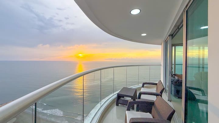Cartagena - Vista Al Mar, 3 Habitaciones. - Cartagena