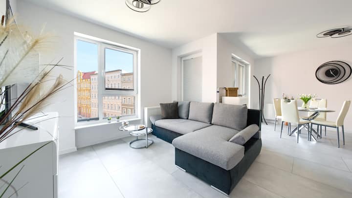 Odrzańskie Bulvary Apartament 35 Sun&snow - Szczecin