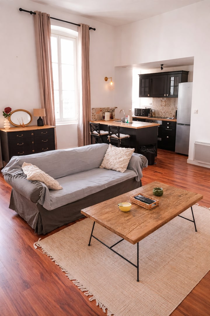 T2 Centre-ville – Idéal Couple & Proche Arcachon - La Teste-de-Buch