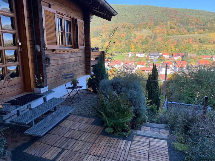 Ferienhaus Mateo – Finnisches Holzblockhaus - Rhodt unter Rietburg