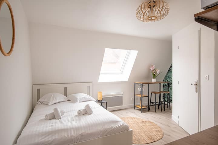 Beau Studio Rénové - Au Pied Du Métro - Lille