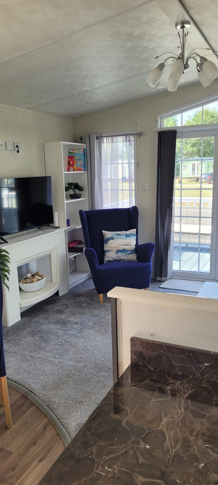Static 2 Bed Caravan (Navy) @ Billing Aquadrome - Wellingborough
