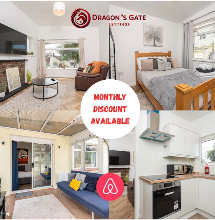 Gower Bungalow - Up To 40% Long Term Stay Discount - The Mumbles