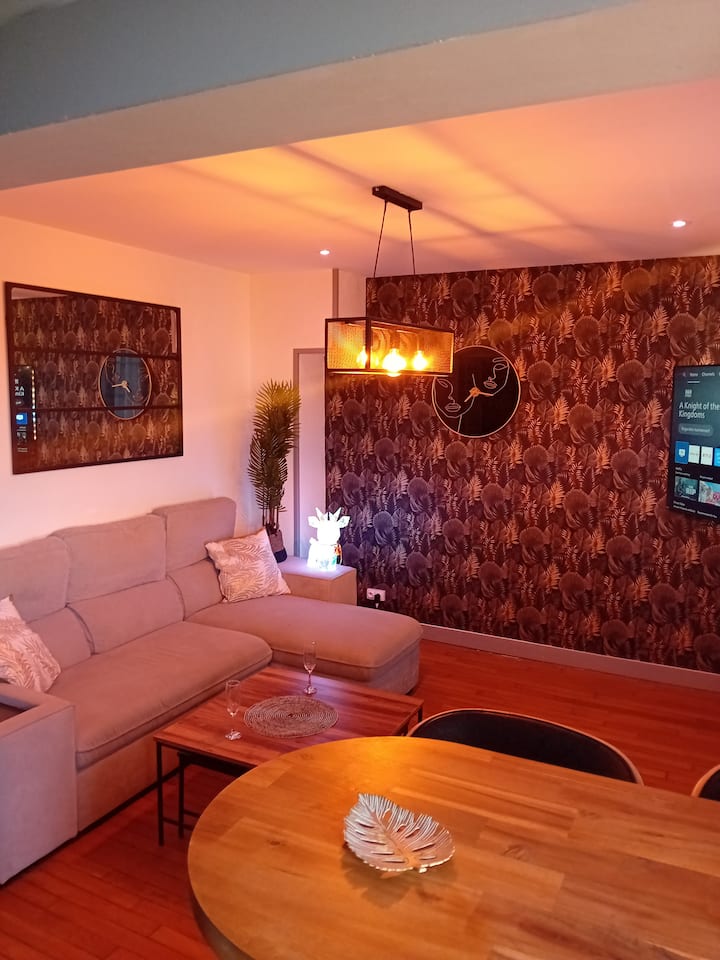 T2 Plénitude Cosy, Parking Privé Wi-fi - Alençon