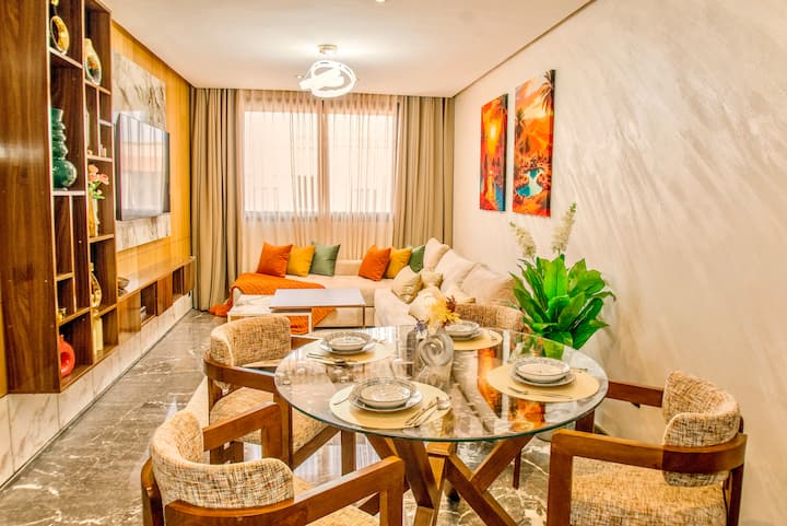 Bohème Relax 2ch/6mn Gueliz/clim Central/fibr Net - Marrakesh