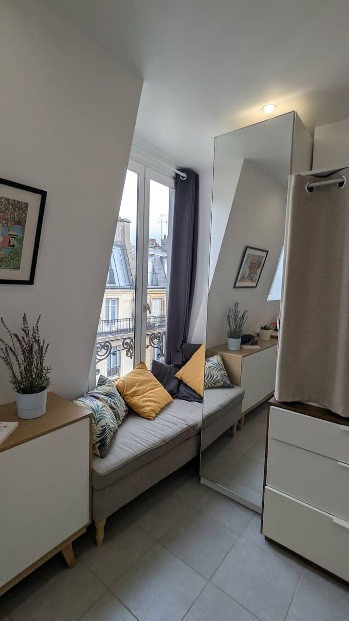 Cocon Hyper Central & Cozy Avec Vue Sur Parc (T2) - Paris