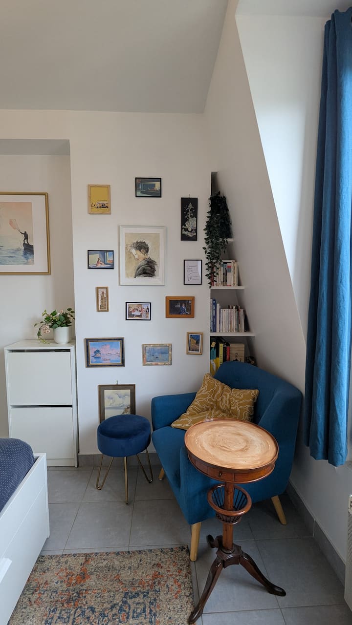 Cocon Hyper Central & Cozy Avec Vue Sur Parc (T2) - Place de la Concorde