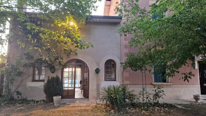 Maison De Campagne Avec Piscine - Beaurepaire