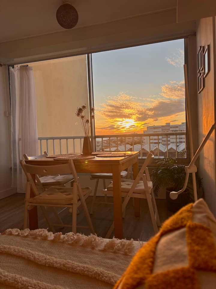 Studio Lumineux & Cosy à 1min à Pied De La Mer - Mauguio