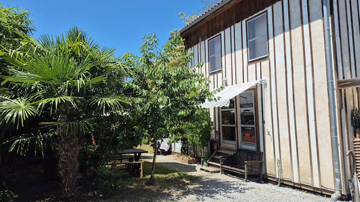 Maison Cabane Landaise En Bois/paille - Capbreton