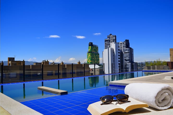Luxury Loft With Pool Sauna & Turco - Bogotá