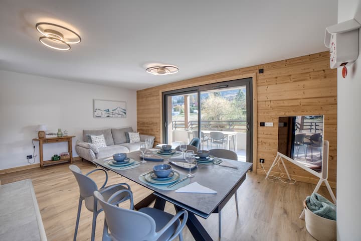 Cosmiques A203 - Tout Neuf & Vue Sur Le Mont Blanc - Les Houches