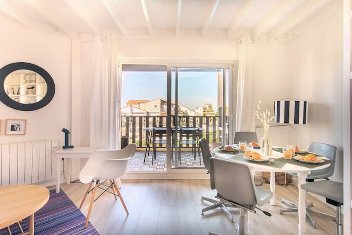 Le Miramar - Duplex Lumineux à 300m De La Plage - Capbreton