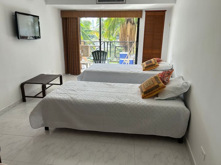 Hansa Reef 1 Hab - 1 Cuadra Del Mar - San Andrés