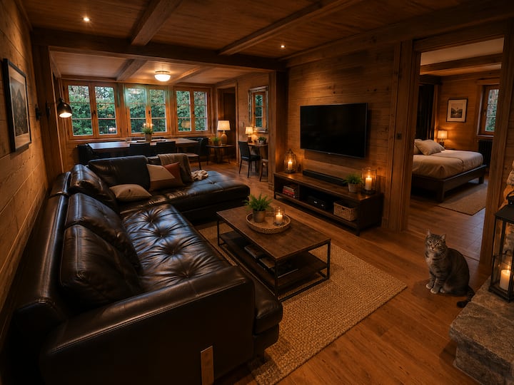 Retreat Apartment In Idylischer Lage In Schönried - Gstaad