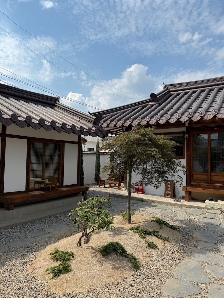 Yeledang-평화롭고 한적한 한옥 독채 숙소-불멍,바베큐가능-오직 한팀만 독채숙소 - 慶州